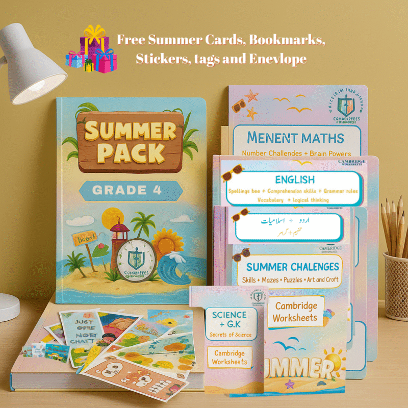 Grade 1 Summer Pack (Free Summer Stickers, Bookmarks, Cards & Tags ...