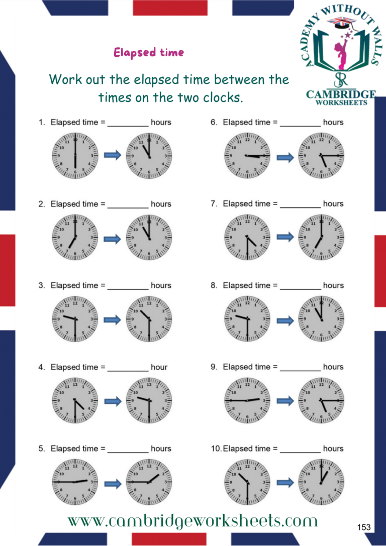 Grade 3 Maths Pack - Cambridge Work Sheets