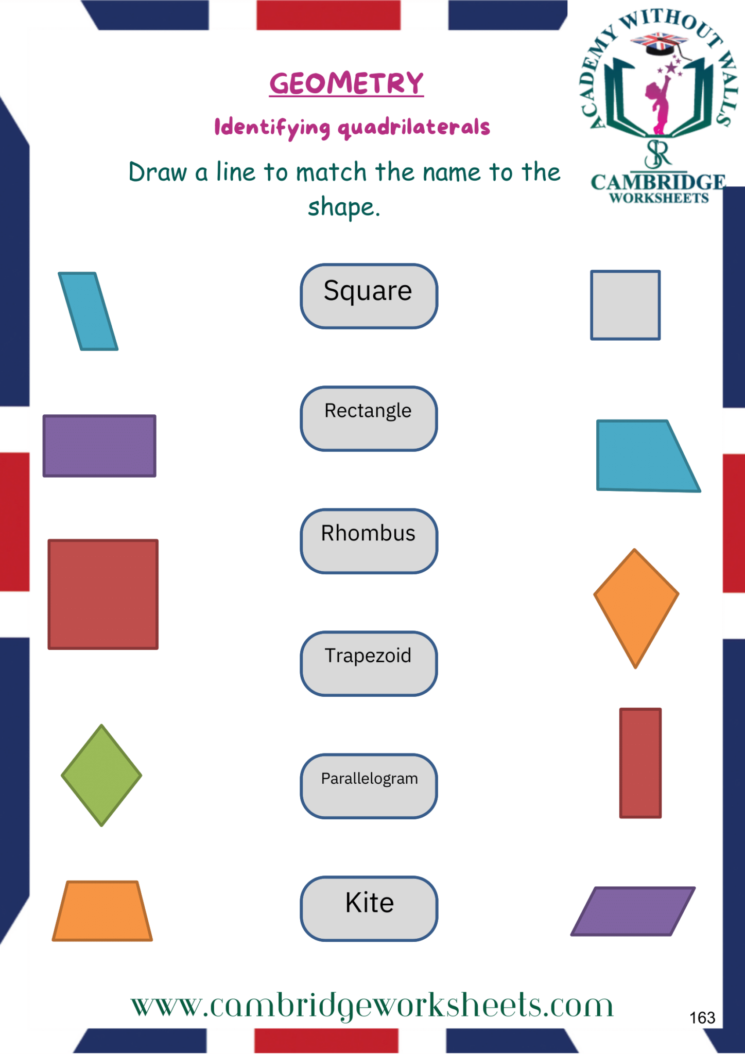 Grade 3 Maths Pack - Cambridge Work Sheets