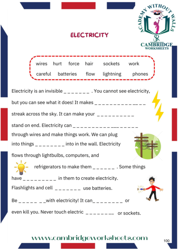 Grade 3 Science Pack - Cambridge Work Sheets