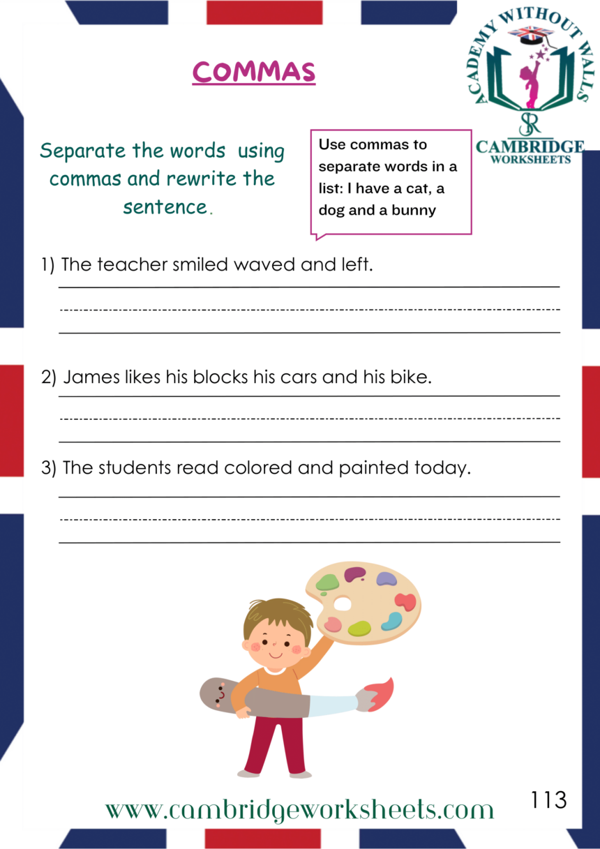 Grade 1 Grammar Pack - Cambridge Work Sheets
